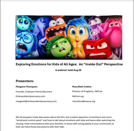 Professional Support - NACoA